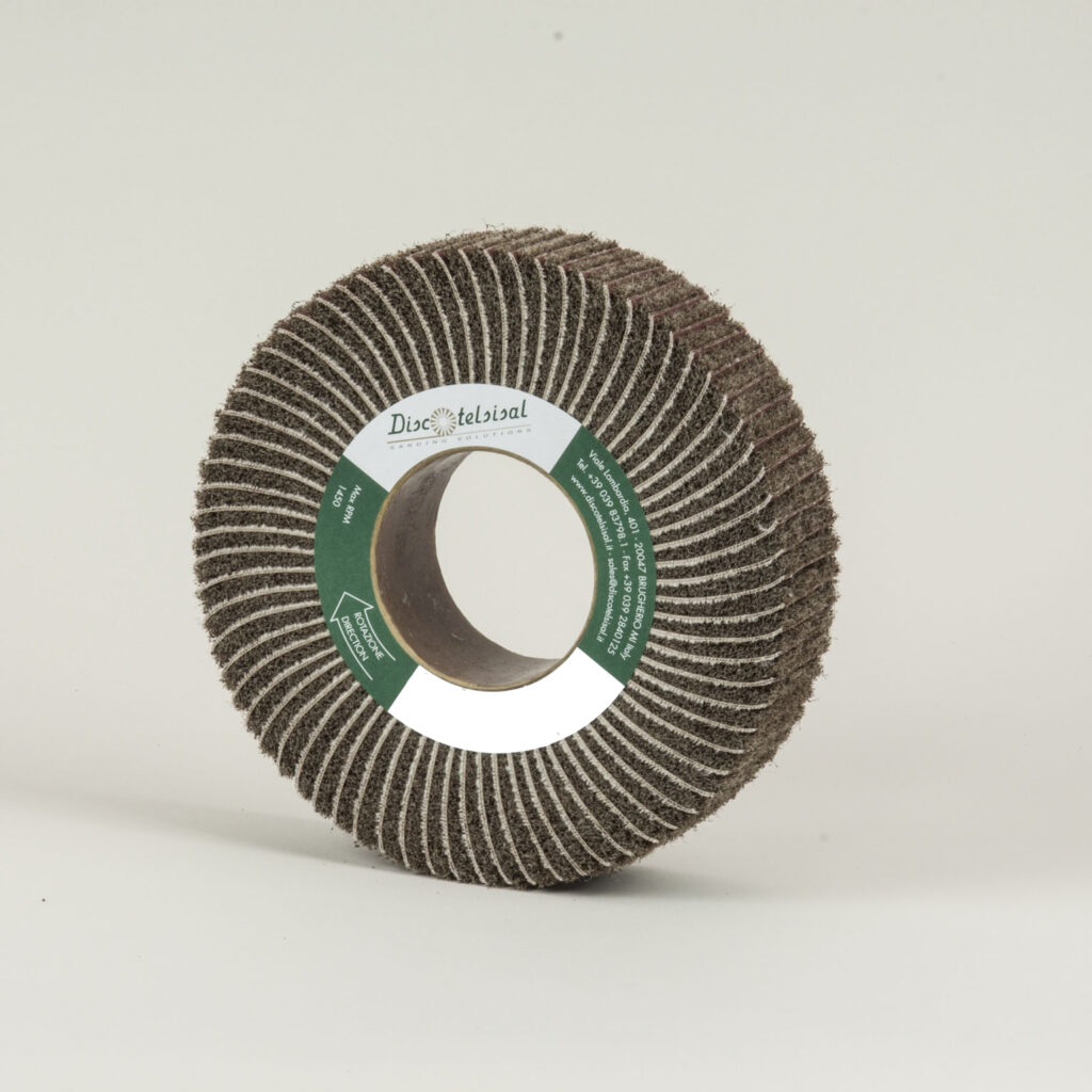EMERY CLOTH INTERLEAF FLAP WHEELS - Discotelsisal